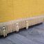 Vintage Mustard Bedroom Chair Velvet Slipper Accent Seat Mid Century ...