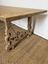 Scrubbed Oak Spanish Refectory Table With Wrought Iron Stretcher ...