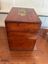 A Mid Victorian Mahogany Travelling Dressing Case Or Medicine Chest By ...