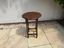 Antique Side Table With Barley Twist Legs. Victorian Oak Occasional ...