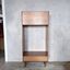 Mid Century Meredew Teak Room Divider Display Unit With Storage Drawer ...