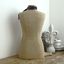 Antique French Mannequin: Tailor Dummy Female Dress Form, Oak Stand ...