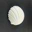 Pair Of Vintage Shell Shaped Opaline Glass Wall Lamps From Limburg ...