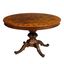Round Baroque Table Mid 1900s Top In Ferrarese Walnut Root And Central ...