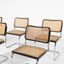 Mid Century Modern Set Of 6 Chairs , Marcel Breuer Style, Italy | Vinterior