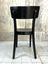 Set Of Four French Black Bentwood Bistro Chairs | Vinterior