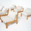 Mid Century Modern Chairs, Italy, 1960s – Pine Wood, New Upholstery ...