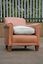 Laura Ashley Burlington Leather Library Club Fireside Leather Armchair ...