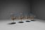 Set Of Four Champagne Chairs By Estelle & Erwine Laverne In Suede And ...