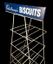Antique Advertising Cadbury's Biscuit Shop Display Stand Chocolate Rack ...