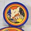 Moorland Chelsea Works Huntley Cottage Plates Set Of 6 Art Deco Revival ...