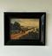 Antique Framed Oil Painting, European Countryside Scene With Horse ...
