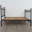 Antique 19th Century Good Quality Brass And Iron Double Bed | Vinterior