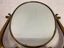 Mid Century 1950s Italian Brass Vanity Or Dressing Mirror | Vinterior