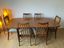 Restored G Plan Fresco Extending Table & 6 G Plan Lesley Dandy Designed ...
