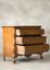 Dutch Bombe Oak Chest Of Drawers Small Commode Vintage Ball & Claw Feet ...