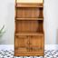 Ercol Bookcase Waterfall Design In Golden Dawn Solid Elm | Ercol ...