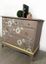 Pink Floral Stag Chest Of Drawers | Vintage Mid Century | Vinterior