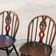 Vintage Ercol Fleur De Lys Dining Chairs | Dark Brown Elm | Model 371 ...