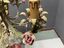 Italian Florentine Iron And Ceramic Flower Chandelier, 1950s | Vinterior