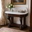 Antique Victorian Marble Top Console Table Carved Mahogany Washstand ...