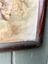 1920’s Print Of Girl On A Beach With Pond Yacht. Faux Rosewood Frame ...