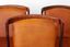Set Of 4 Erik Buch Rosewood Dining Chairs Cognac Leather Danish Mid ...