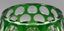 Mid Century Modern Faceted Vase In Emerald Green, Attributed To A ...