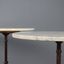 Antique Coffee Tables Lacquered Iron Marble XX Century | Vinterior