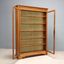 Antique Bookcase Walnut Fir Glass 5 Shelves Italy XIX Century | Vinterior