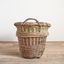 Antique French Champagne Grape Harvest Log Basket – Ad. | Vinterior