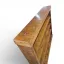 Large Antique Art Deco Oak Bookcase Open Display Shelving Unit Library ...