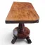 Victorian Mahogany Turnover Top Card Table Antique Console Tea Table ...