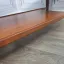 Mid Century Coffee Table Vintage Teak Long Wooden Danish Shelf Retro ...