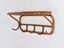 1900s Thonet Vienna Art Nouveau Secessionist Bentwood Wall Coat Rack ...