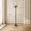 Vintage Italian Brass Coat Rack With Marble Base, Twisted Pole Hall ...