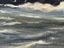 Marine Oil Painting Hms Powerful Royal Navy Cruiser Ship Follower ...