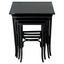 Thonet Vienna Art Nouveau Set Of Four Nesting Side Tables, Black ...