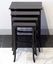 Thonet Vienna Art Nouveau Set Of Four Nesting Side Tables, Black ...