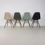 Eames Herman Miller Dsw Side Chairs In Light Greige / Elephant Grey ...