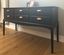 Stag Minstrel Dressing Table With 6 Drawers Painted In Blue | Sylvia ...