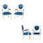 19th Century Louis XVI Gustavian Style Salon Suite 1 Sofà 6 Chairs 2 ...