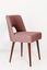 Set Of Four Pink Boucle 'Shell' Chairs, 1960s | Vinterior