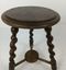 Barley Twist Wooden Side Wine Table Two Tier Pedestal Plant Bonsai ...