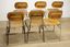 Vintage Industrial School Chairs, 1970s, Set Of 6 | Vinterior