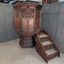 Excellent 1850’s Gothic Revival Oak ‘Chalice’ Pulpit From St Lawrence ...
