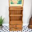 Ercol Bookcase Waterfall Design In Golden Dawn Solid Elm | Ercol ...