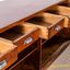 1940’s épicerie Scrubbed Oak Shop Counter – Six Drawers | Vinterior