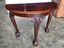 Antique Demi Lune Hall Side Table Claw Ball Feet | Vinterior
