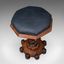 Antique Estate Chapel Organist's Stool, Scottish, Walnut Music Riser ...
